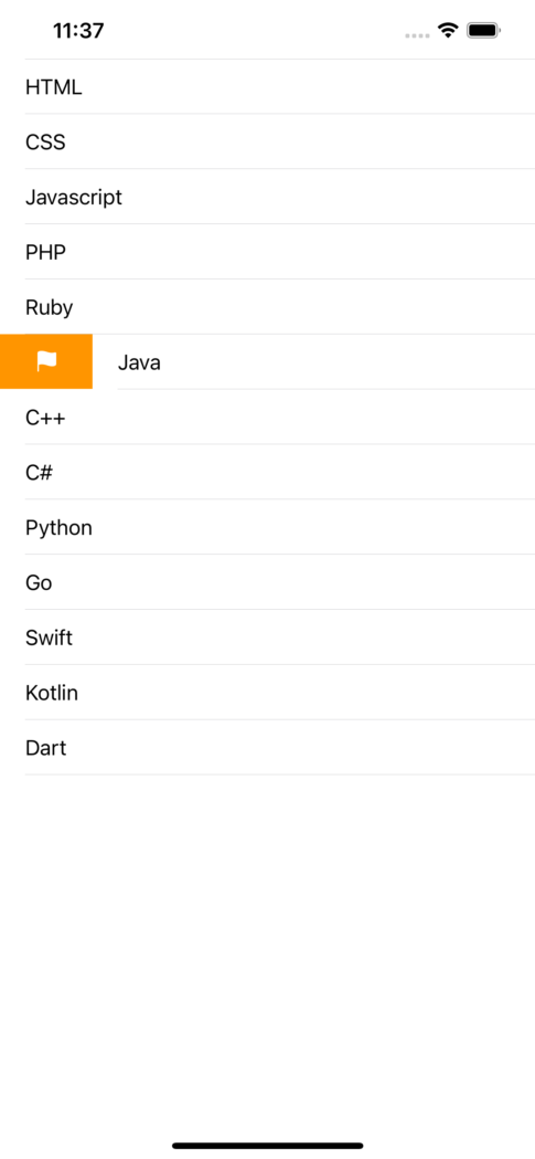 【SwiftUI】List にスワイプアクション（.swipeActions）を実装する【iOS15&Xcode13】 – .NET ゆる〜りワーク